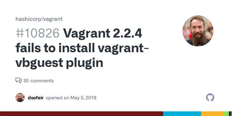 Vagrant Fails To Install Vagrant Vbguest Plugin Issue Hashicorp Vagrant GitHub