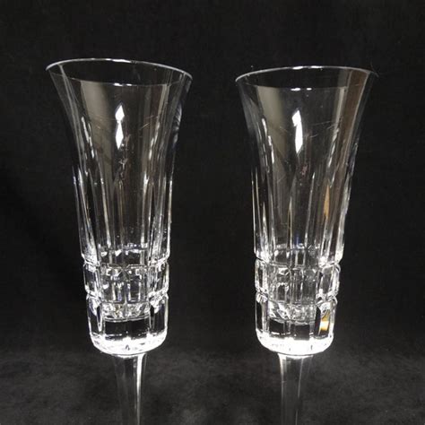 Crystal Champagne Flutes Etsy