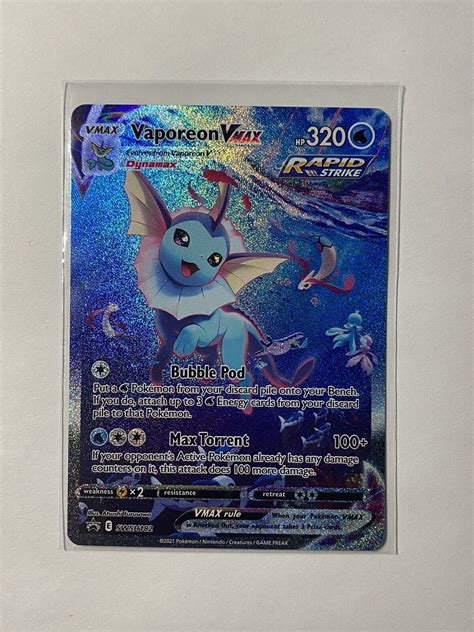 Mavin Vaporeon V SWSH181 And Vaporeon Vmax SWSH182 Alt Art Premium