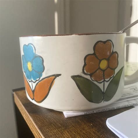 Retro Large Round Tupperware Container Beautiful Golden Orange With