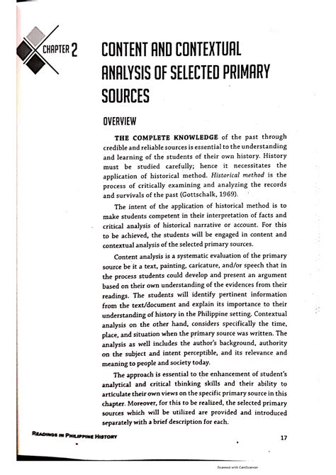 Topic 2 Content And Contextual Analysis Of Selected Primary Resources