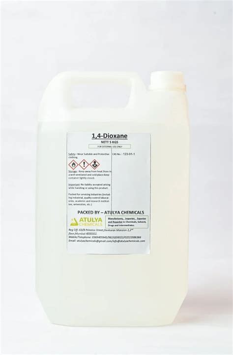 1 4 Dioxane Can Purity 99 90 At ₹ 1000 Kg In Mumbai Id
