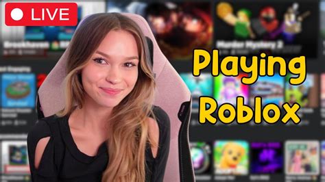 Live Playing Roblox With You Guys Youtube