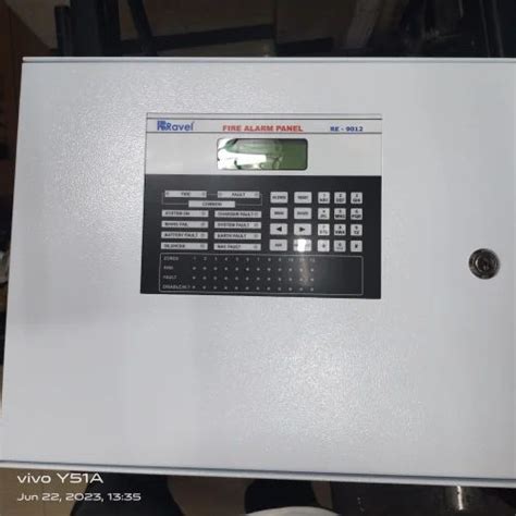 Re 9012 Ravel 12 Zone Conventional Fire Alarm Control Panel At 11595
