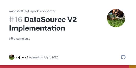 Datasource V2 Implementation · Issue 16 · Microsoftsql Spark