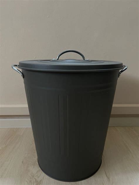 Ikea Knodd Bin With Lid Furniture And Home Living Cleaning And Homecare