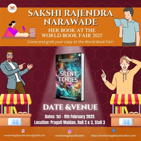 Worldbookfair2025 Silentechoes Authorlife Gratitude Books