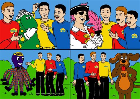 The Awake Wiggles Talking To The Wiggly Friends By Maxamizerblake On
