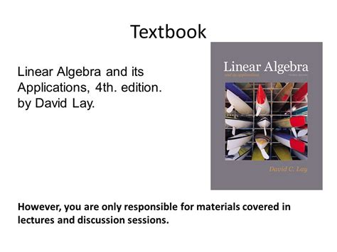 Trochovfibmia Webblogg Se Linear Algebra And Its Applications Lay Th Edition Solution Manual
