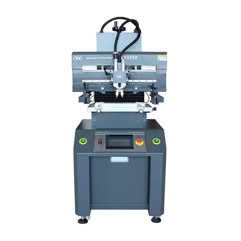 China Full SMD Assembly Semi Automatic PCB Stencil Screen Printer