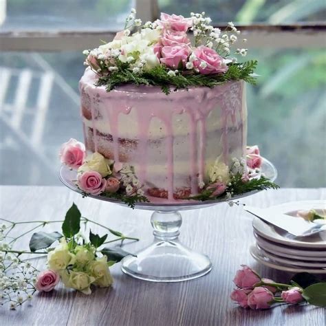 Cómo hacer un Naked Cake o pastel desnudo Recetas de pasteles