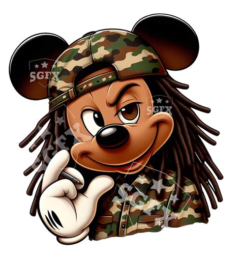 Mickool Mickey Mouse Original Artwork Digital Download 1 Png File