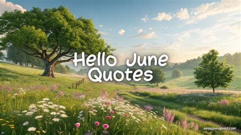 80 Hello June Quotes Start Fresh And Inspired