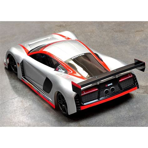 EXOTEK 190MM USGT RTEK TOURING CAR SEDAN BODY W WING CLEAR 1 10