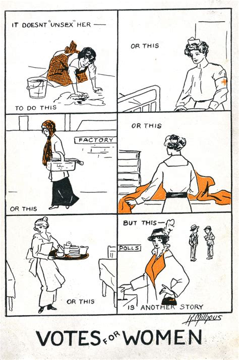 ”votes For Women” Pro Suffrage Postcard Published By The National
