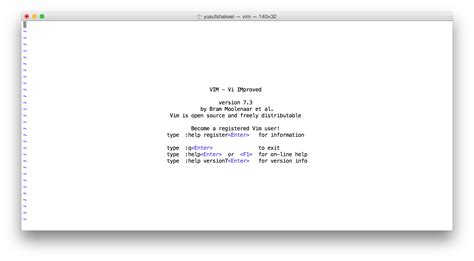 Introduction To Vim Text Editor Unix Dyclassroom Have Fun