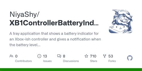 Releases · NiyaShy/XB1ControllerBatteryIndicator · GitHub