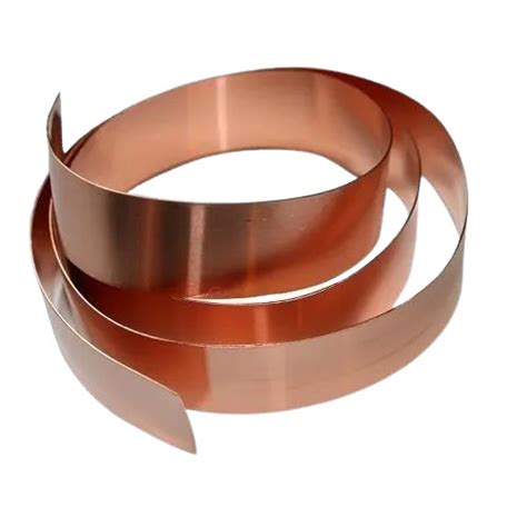 Reddish Brown Mm Thick Hrc Hardness Corrosion Resistance Polished Finish Copper Strip At