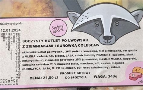 Soczysty Kotlet Po Lwowsku Z Ziemniakami I Surówką Colesław Sandwicz