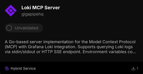 Loki Mcp Server Mcp Servers · Lobehub