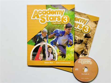 Комплект Academy Stars 3: Pupil's Book + Workbook + CD-диск - купить с ...