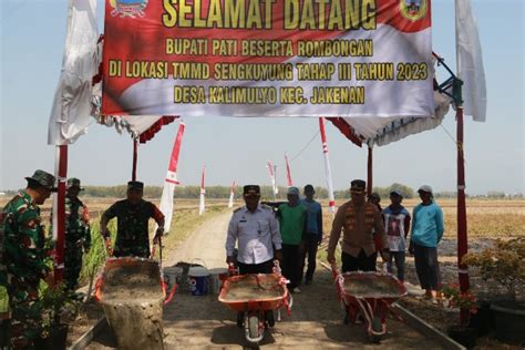 Program TMMD Sengkuyung Tahap III Dibuka Di Desa Kalimulyo Jakenan