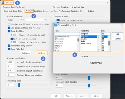 ★how To Customize The Font Style And Color Of Command Line In Zwcad