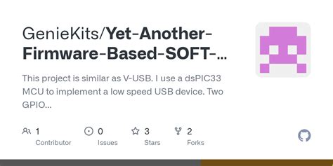 GitHub GenieKits Yet Another Firmware Based SOFT USB Device This Project Is Similar As V USB