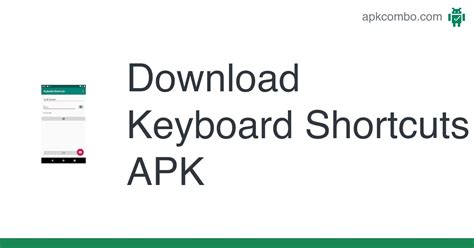 Keyboard Shortcuts Apk Android App Free Download