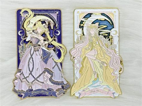 Sailor Moon Enamel Pin Soft Serenity And Tuxedo Mask Couple • 58 80 Sailor Moon Pin Sailor