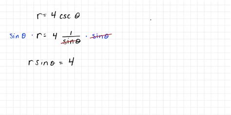 solved convert the polar equation to a rectangular equation then use