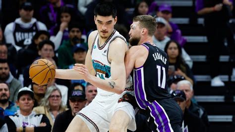 Zach Edey Points Tonight Memphis Grizzlies Vs Kings Matchup