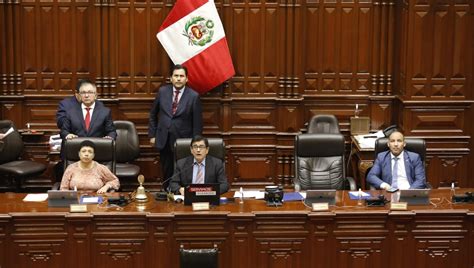 Congreso Mesa Directiva Evalúa Pedido De Reconsideración De Adelanto
