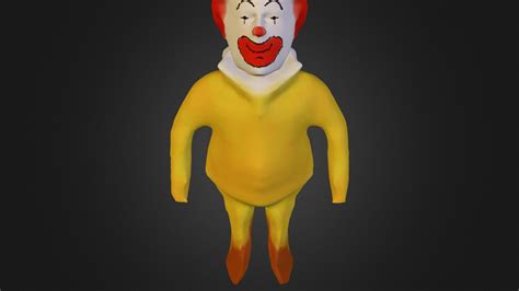Ronald Mc 3d Model By Leopoly [c07b7dc] Sketchfab