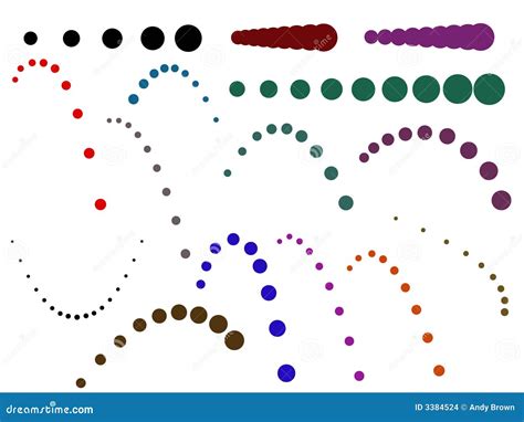 Circle Graphic Elements Stock Vector Illustration Of Texture 3384524