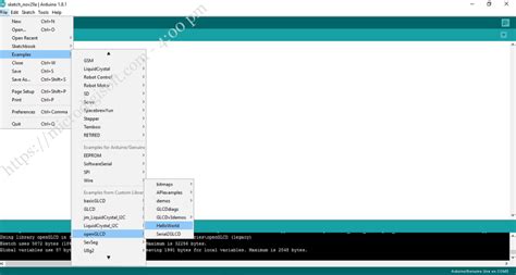 Interfacing 128×64 Graphical Lcd With Arduino