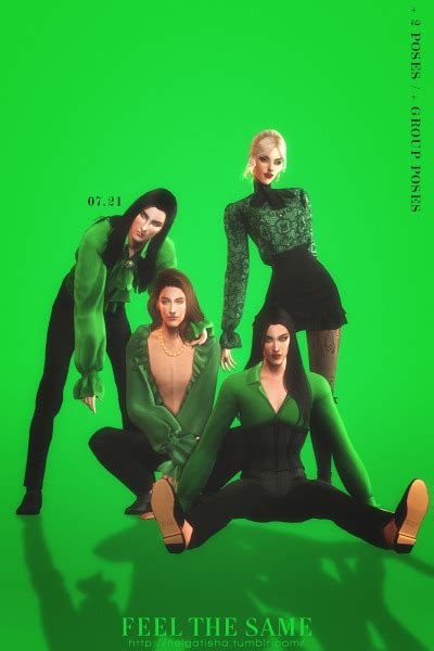 Ts4 Feel The Same Group Poses Pose Pack Downlo Tumbex
