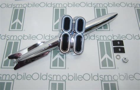 Old Buick Parts Trunk Sku Ote513r 1951 1953 Oldsmobile 88 And Super 88 Trunk Rocket Emblem
