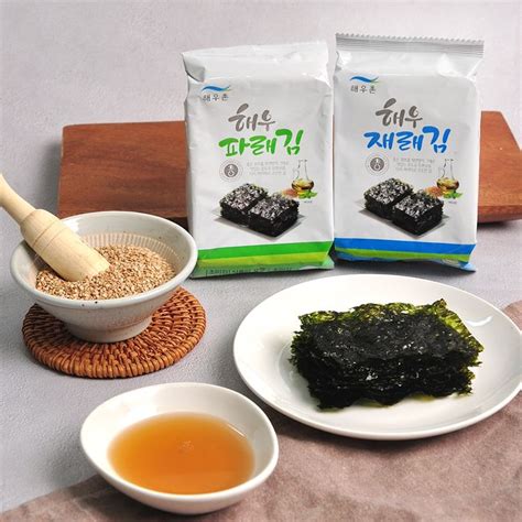 해우 조미 도시락김 파래김 4gx16봉 3팩 총 48봉 홈플러스 택배배송