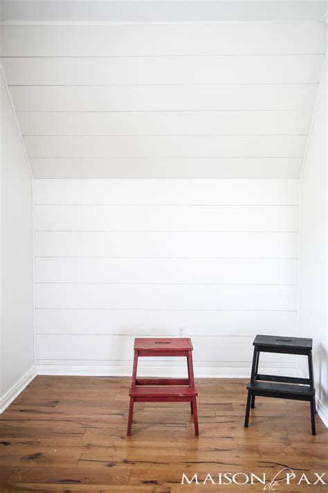 Diy Shiplap Walls And Ceiling Shelly Lighting