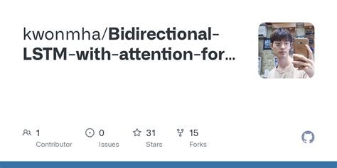 Github Kwonmha Bidirectional Lstm With Attention For Relation