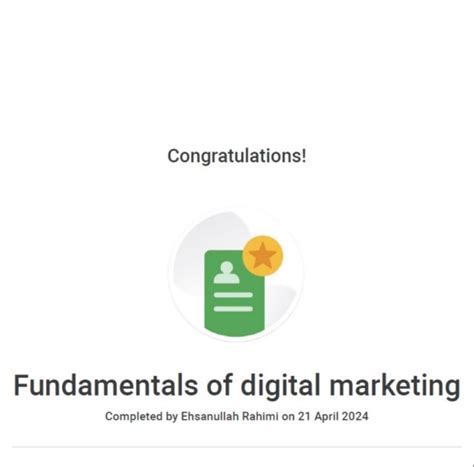 Ehsanullah Rahimi On Linkedin Its Official Ive Completed My Course And Am Now The Proud