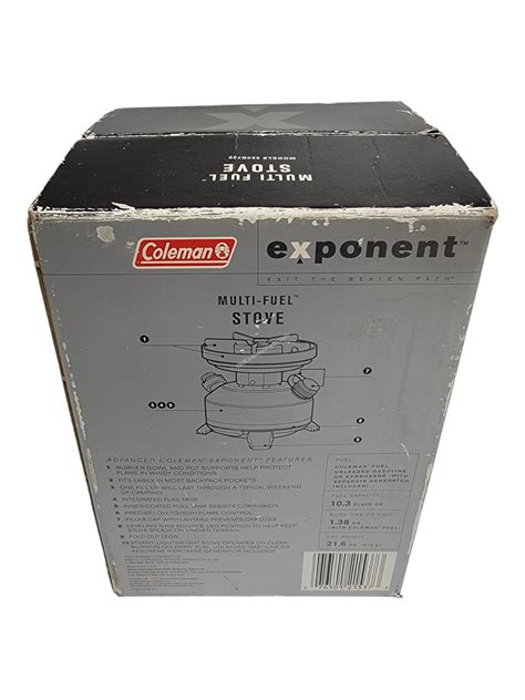 Old Coleman Parts Exponent 550b Multi Fuel Stove New Q11