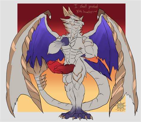 Rule 34 Anthro Big Penis Capcom Daikuhiroshiama Dialogue Elder Dragon Genitals Hi Res Male