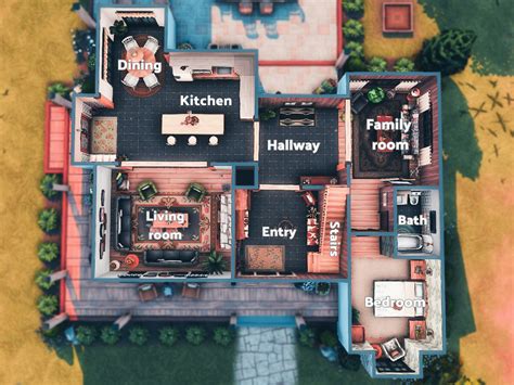 The Old Farmhouse No Cc Gallery The Sims 4 Rooms Lots Curseforge
