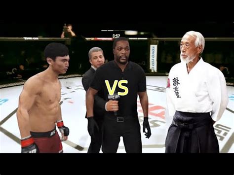 UFC4 최두호는 이번에 심하게 질 것입니다 일본 쿵푸 마스터의 주먹은 사납고 무적입니다 이제 그는 최두호를 피로 이겼습니다
