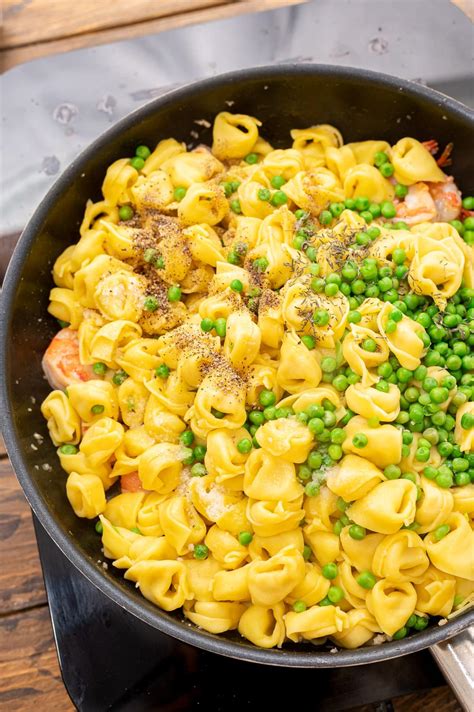 Garlic Shrimp Tortellini Julies Eats And Treats