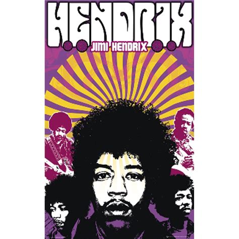Jimi Hendrix Purple Haze Poster Ie Whse