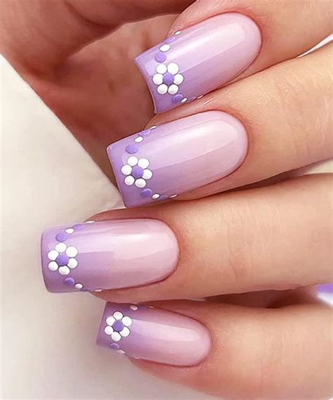 Pastel Perfection Lilac French Tips For A Soft Look Tailoringinhindi