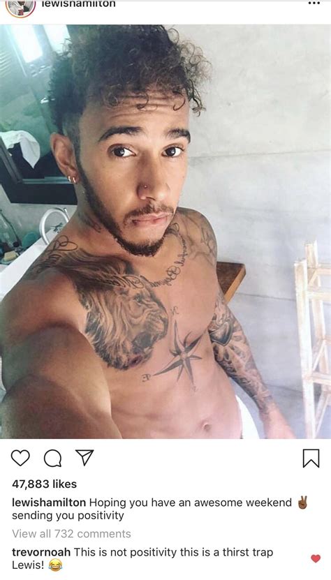 Trevor Noah Sees Through Lewis R Formula1